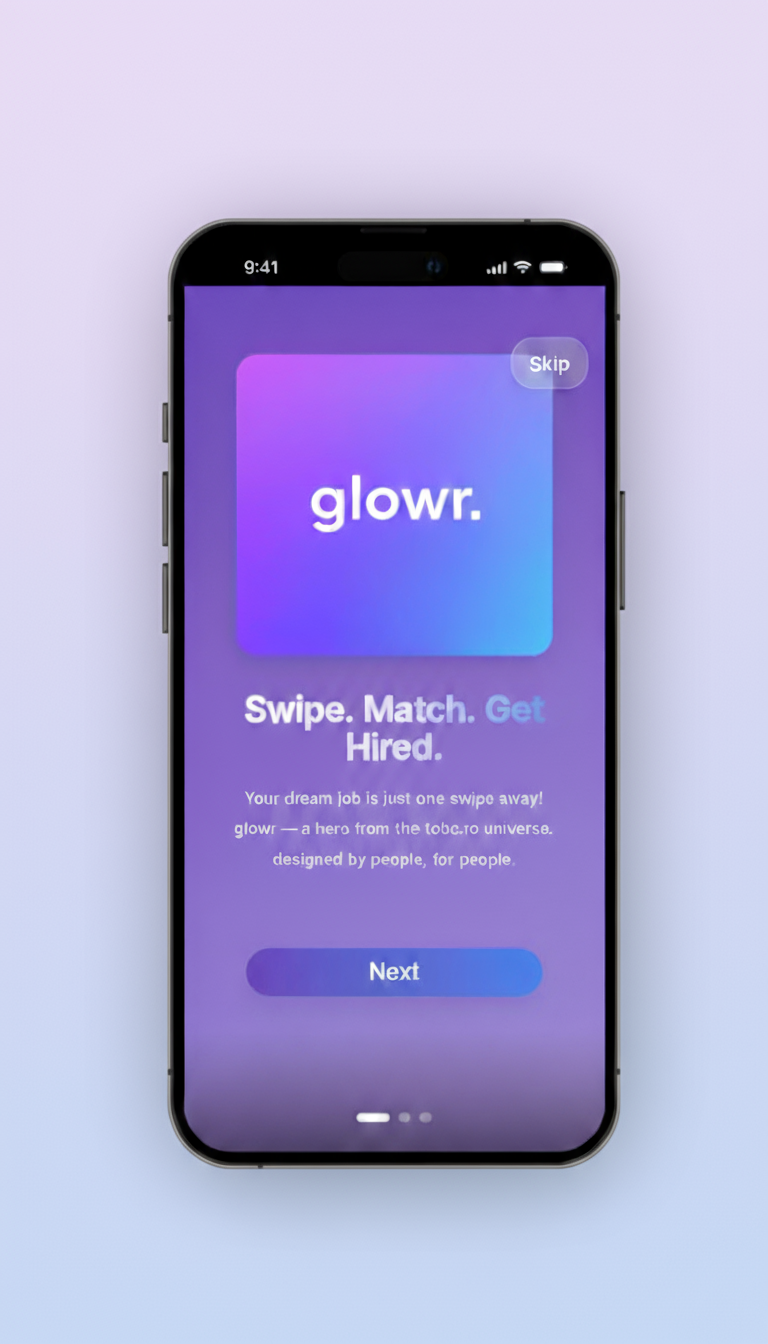 glowr - Swipe. Match. Get Hired.